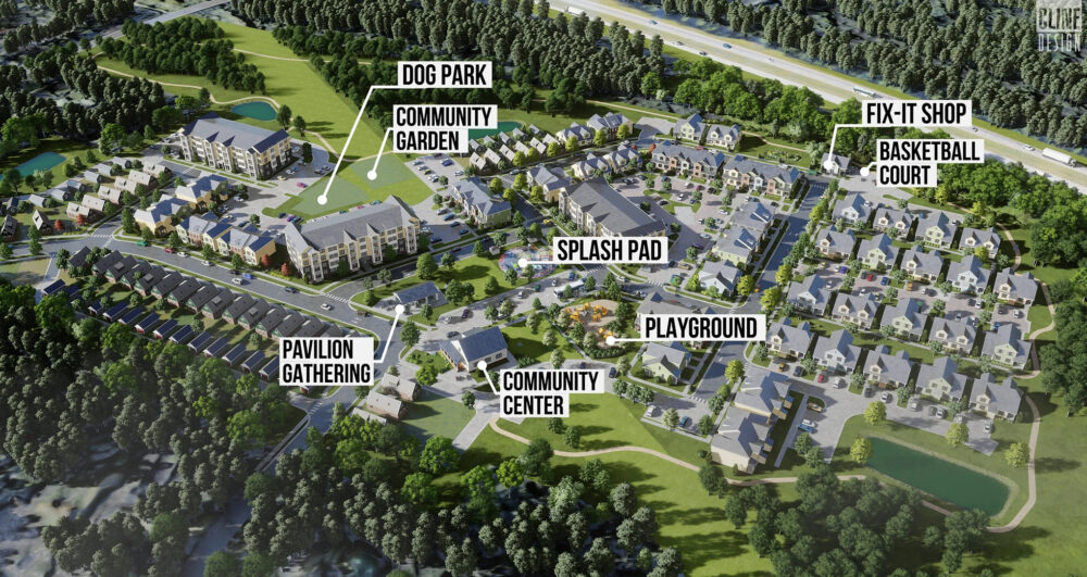 Location – The Whitley at Weavers Grove